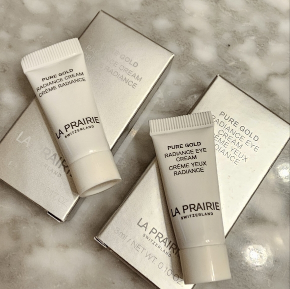 La Prairie | Skincare | La Prairie Pure Gold Radiance Sample Set | Poshmark